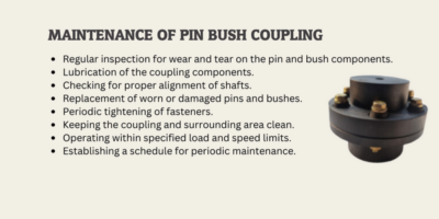 Maintenance Of Pin Bush Coupling - Coupling House